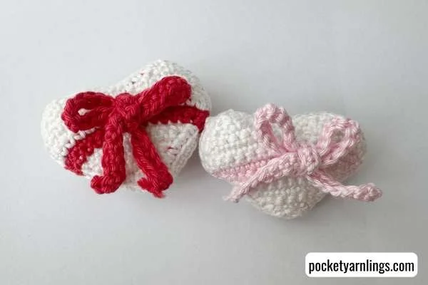 Free Crochet Valentine Gift Box Pattern — Pocket Yarnlings — Pocket ...