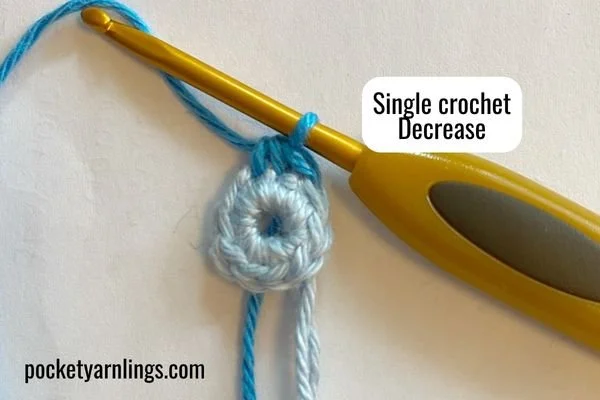 15 different detailed Ways on How to Decrease in Crochet — Pocket Yarnlings — Pocket Yarnlings