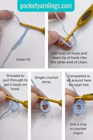How to Crochet a Tube in 10 different useful styles — Pocket Yarnlings ...