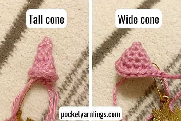 9 Different Creative Exciting Ways for How to Crochet Cones — Pocket ...