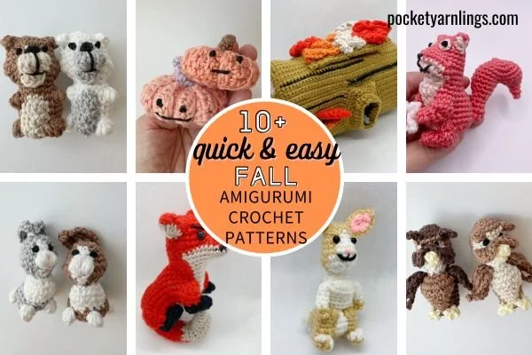 10+ Cozy and Cute Fall Amigurumi Crochet Patterns to Make This Season ...