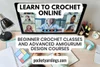 Learn to Crochet Online - Beginner Crochet Classes and Advanced ...