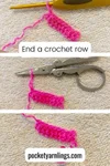 The 3 quick systematic steps involved in How to End a Crochet Project ...