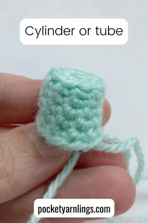 How to Crochet a Tube in 10 different useful styles — Pocket Yarnlings ...