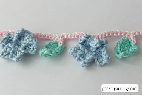 Free Crochet Flower Garland Pattern — Pocket Yarnlings — Pocket Yarnlings