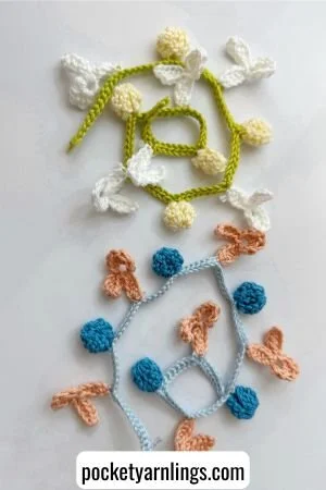Free Crochet Easter Garland Pattern — Pocket Yarnlings — Pocket Yarnlings