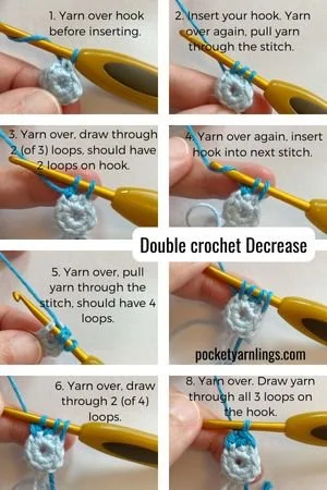 15 different detailed Ways on How to Decrease in Crochet — Pocket ...