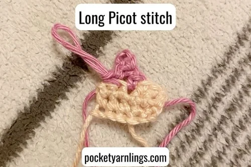8 Basic Tips on How to Crochet a Picot Stitch — Pocket Yarnlings ...
