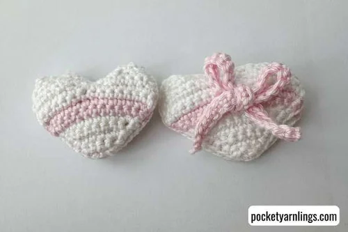 Free Crochet Valentine Gift Box Pattern — Pocket Yarnlings — Pocket ...