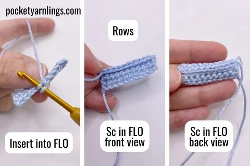Front Loop and Back Loop in Crochet - the easy way to know everything ...