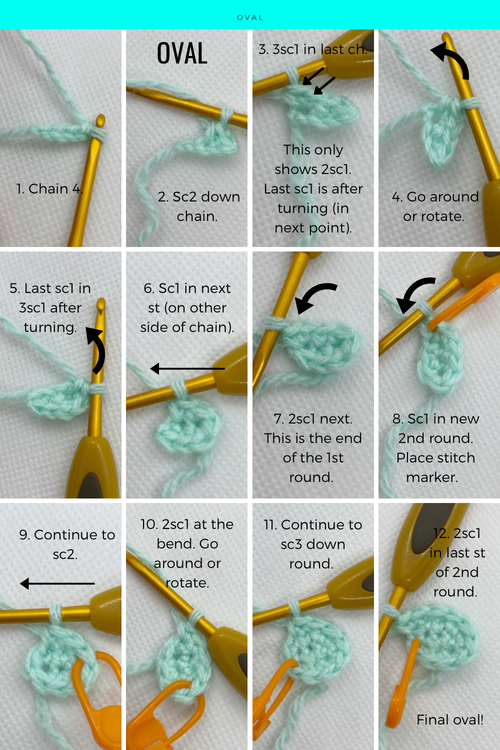 How do you Crochet Different Shapes in Amigurumi? — Pocket Yarnlings