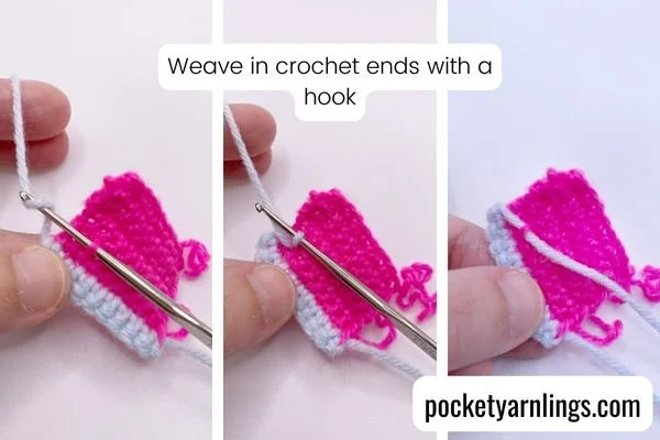 The 3 quick systematic steps involved in How to End a Crochet Project ...