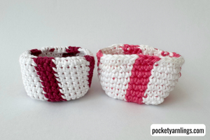 Free Crochet Mini Gift Box Pattern — Pocket Yarnlings — Pocket Yarnlings