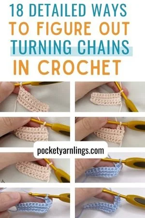 18 detailed ways to figure out Turning Chains in Crochet — Pocket ...