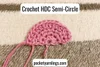 5 Unusual Ways on How to Crochet a Semicircle — Pocket Yarnlings ...