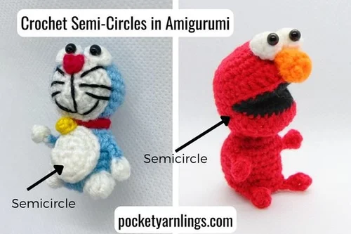 5 Unusual Ways on How to Crochet a Semicircle — Pocket Yarnlings ...