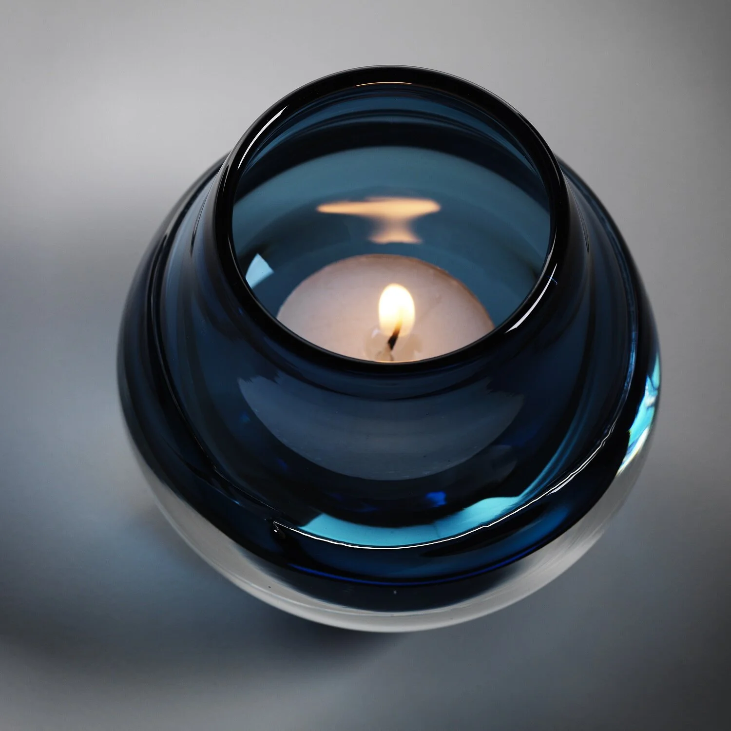 'Liquid Ice' Candle Holder • Shop • Elin Isaksson Glass