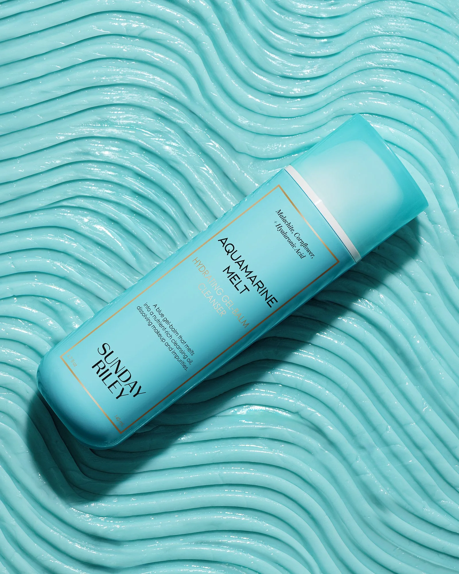 Sunday Riley: Aquamarine melt — Sigourney Whitesel Studio