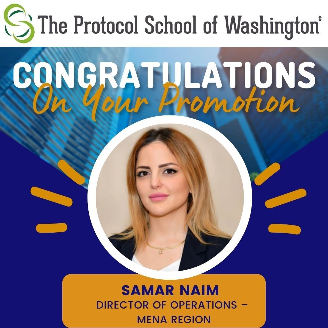 PSOW celebrates new Director of Operations, MENA Region — The Protocol ...