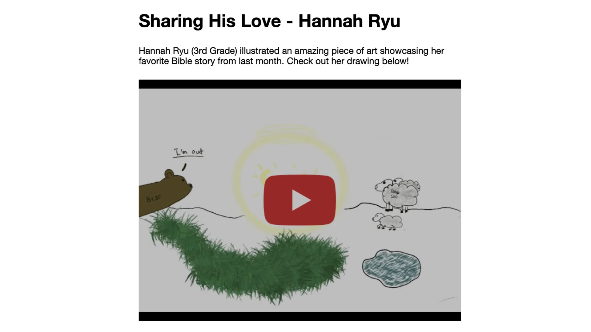 KUMCSD ALC Children's Ministry