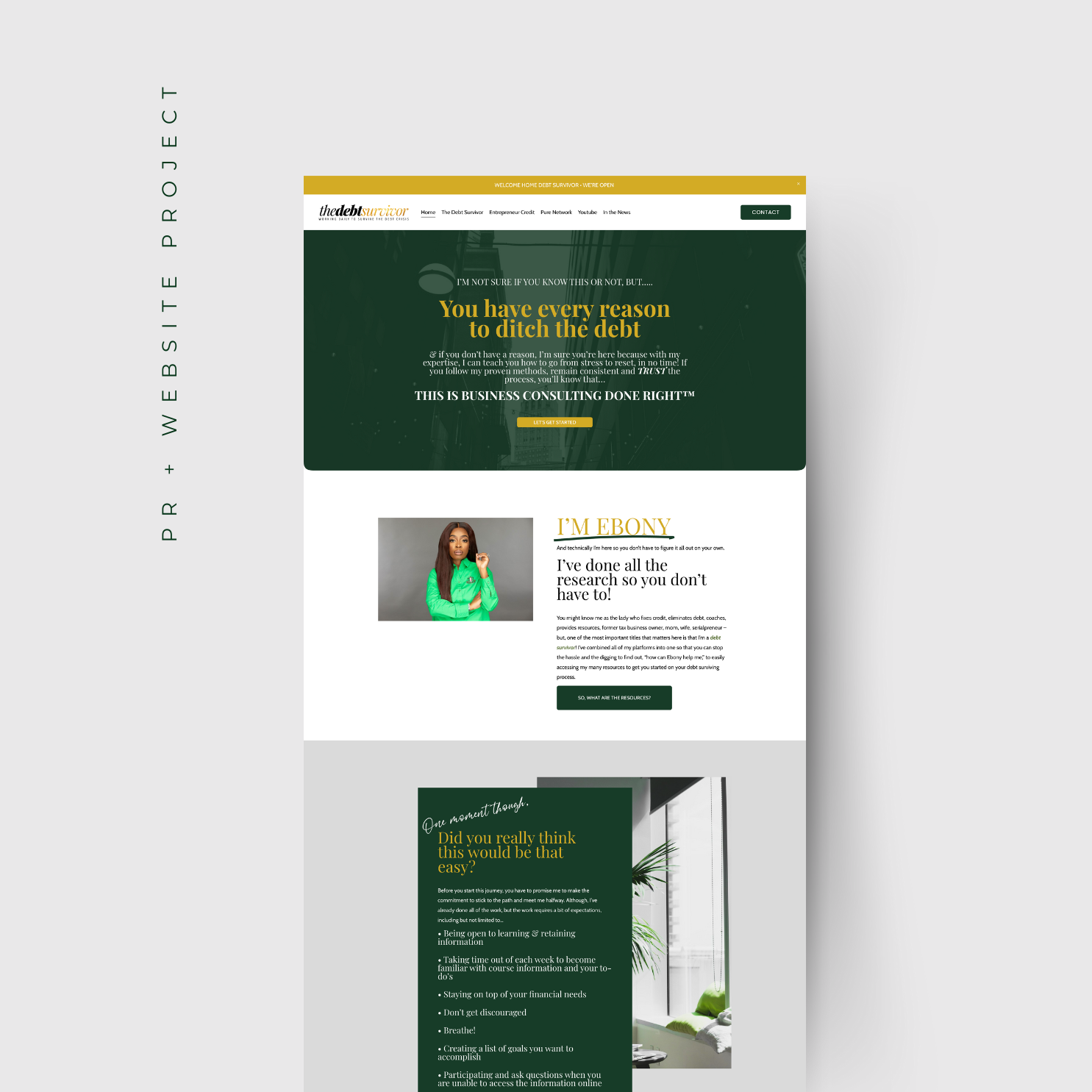 PR + Web Design Package — Culturit.