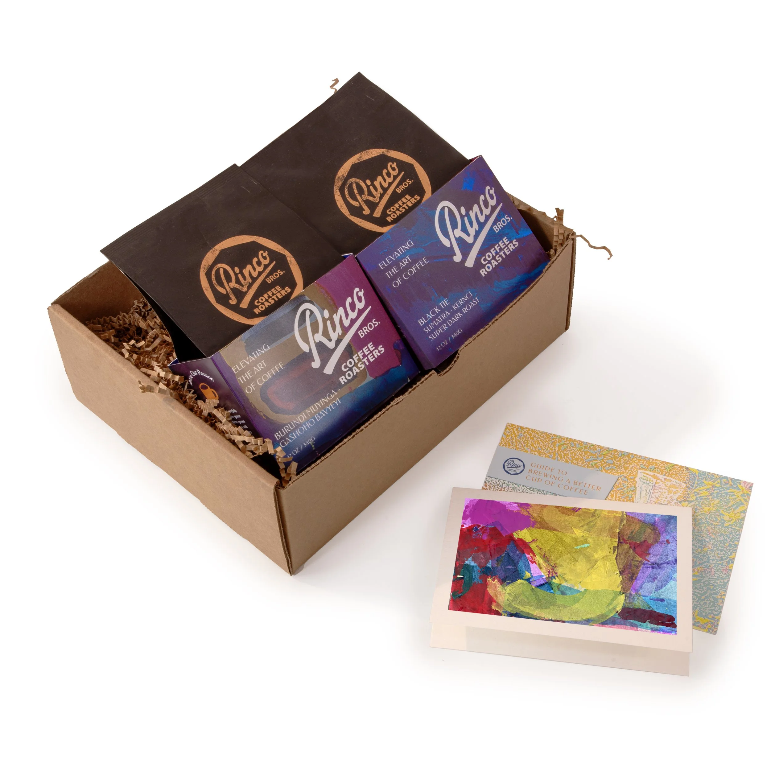 Light & Dark Roast Gift Box — Rinco Bros. Coffee Roasters