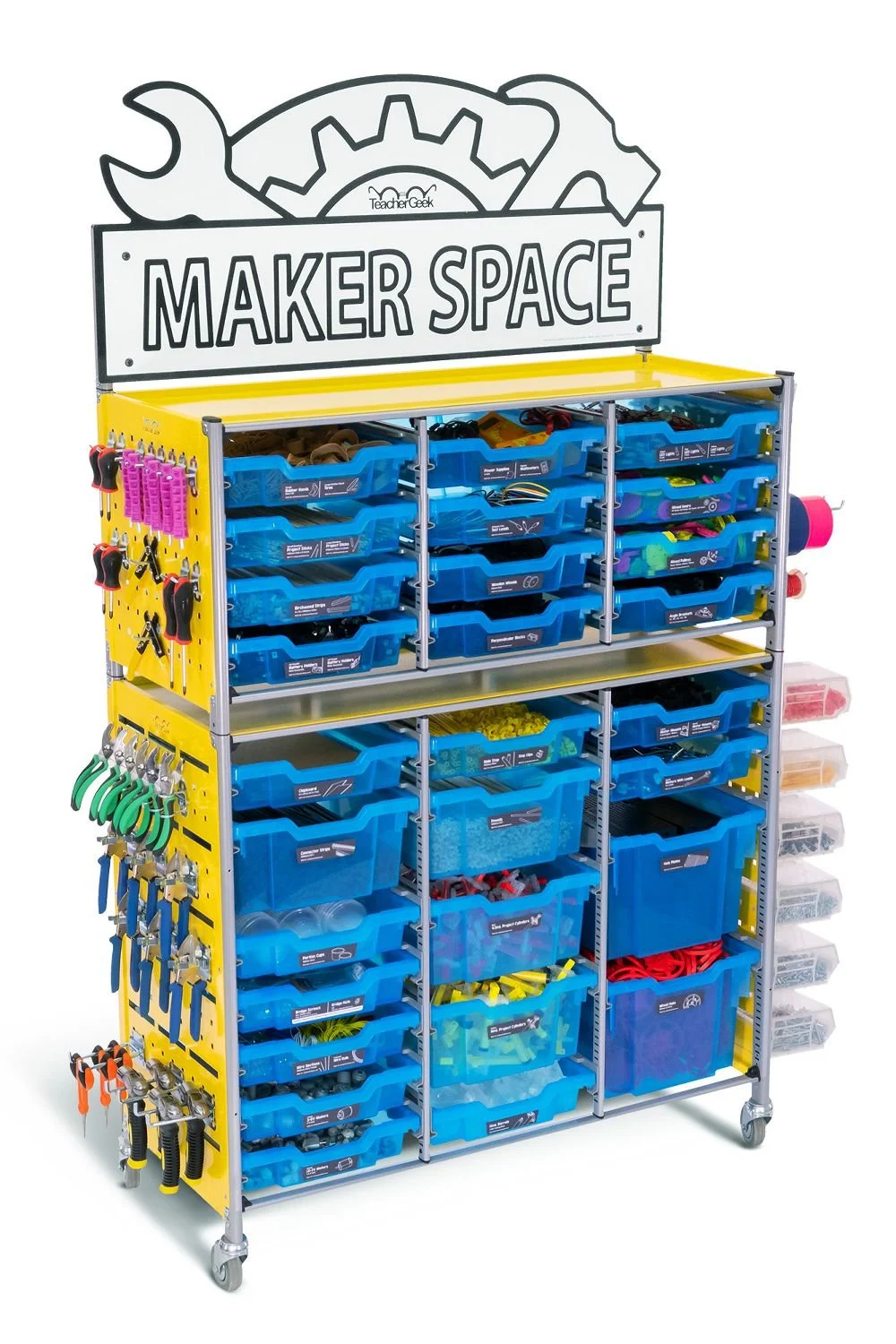 Makerspace on Wheels - TeacherGeek Cart Including Free Professional ...