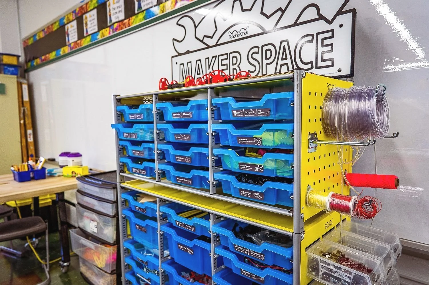 Makerspace on Wheels - TeacherGeek Cart Including Free Professional ...