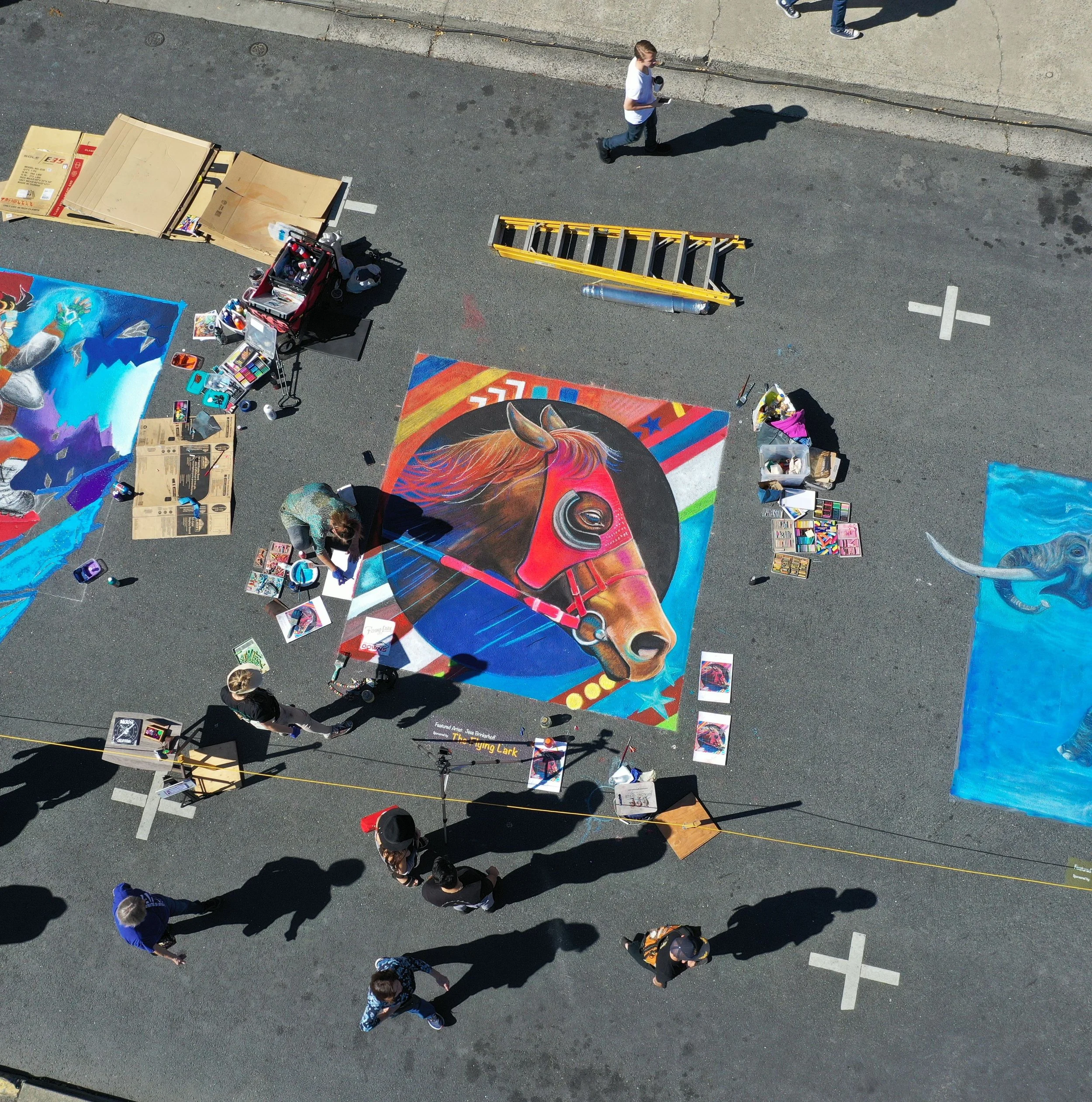 Services 2 — Murals: Jess Brinkerhoff