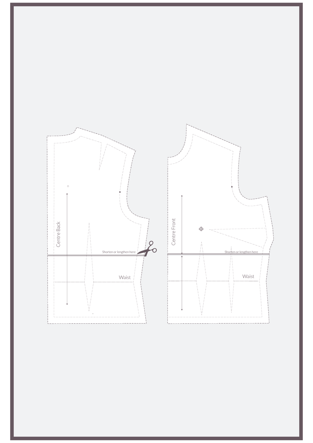 A step by step guide on how to lengthen a sewing pattern — To Gather ...