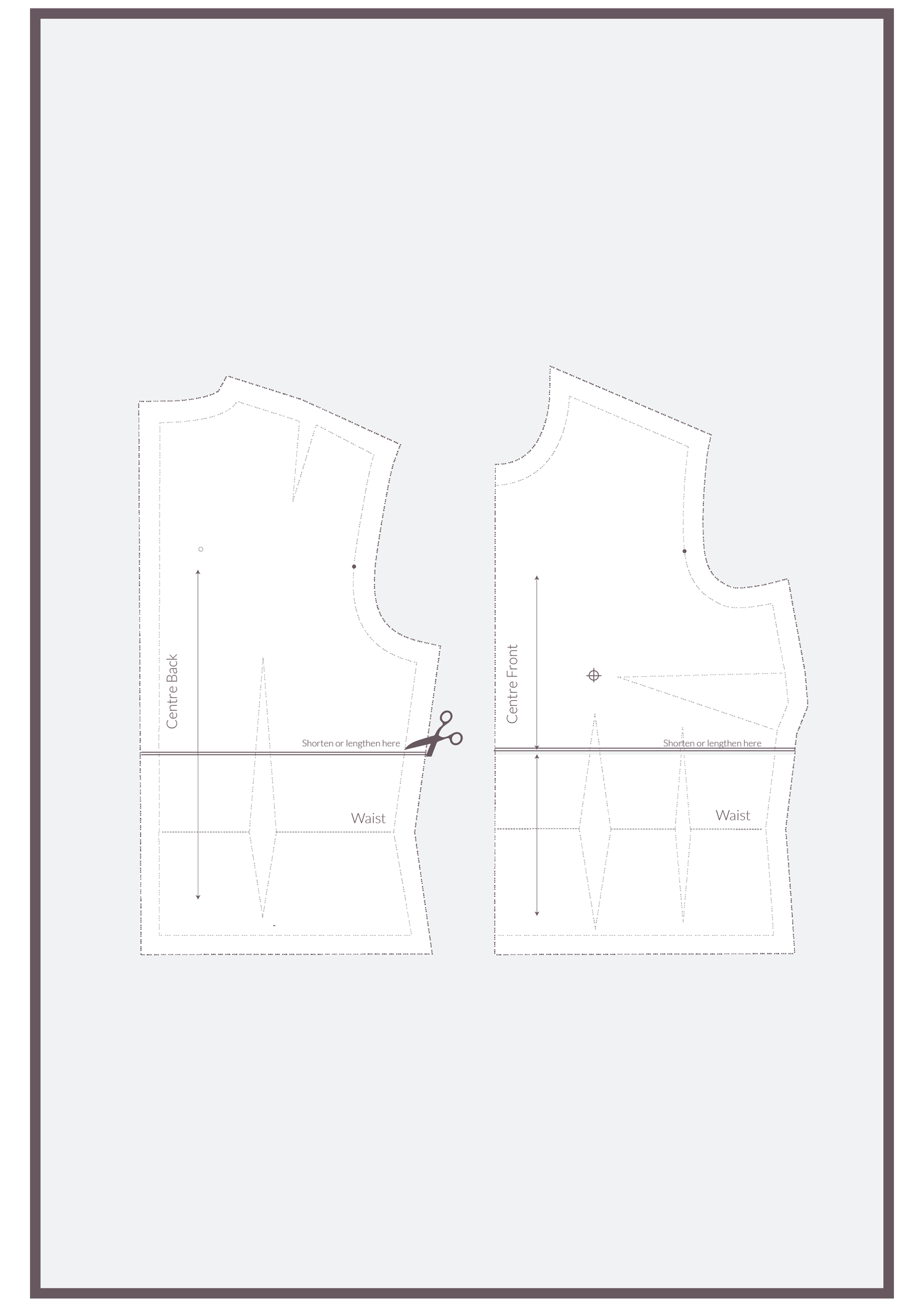 A step by step guide on how to lengthen a sewing pattern — To Gather ...