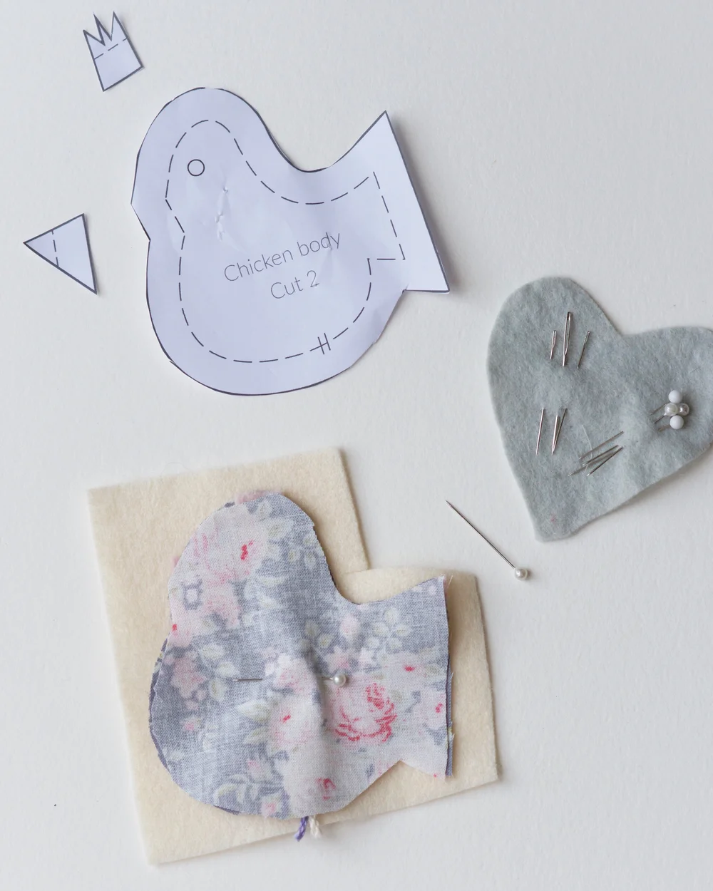 Sew An Easter Chicken Decoration — To Gather And Stitch
