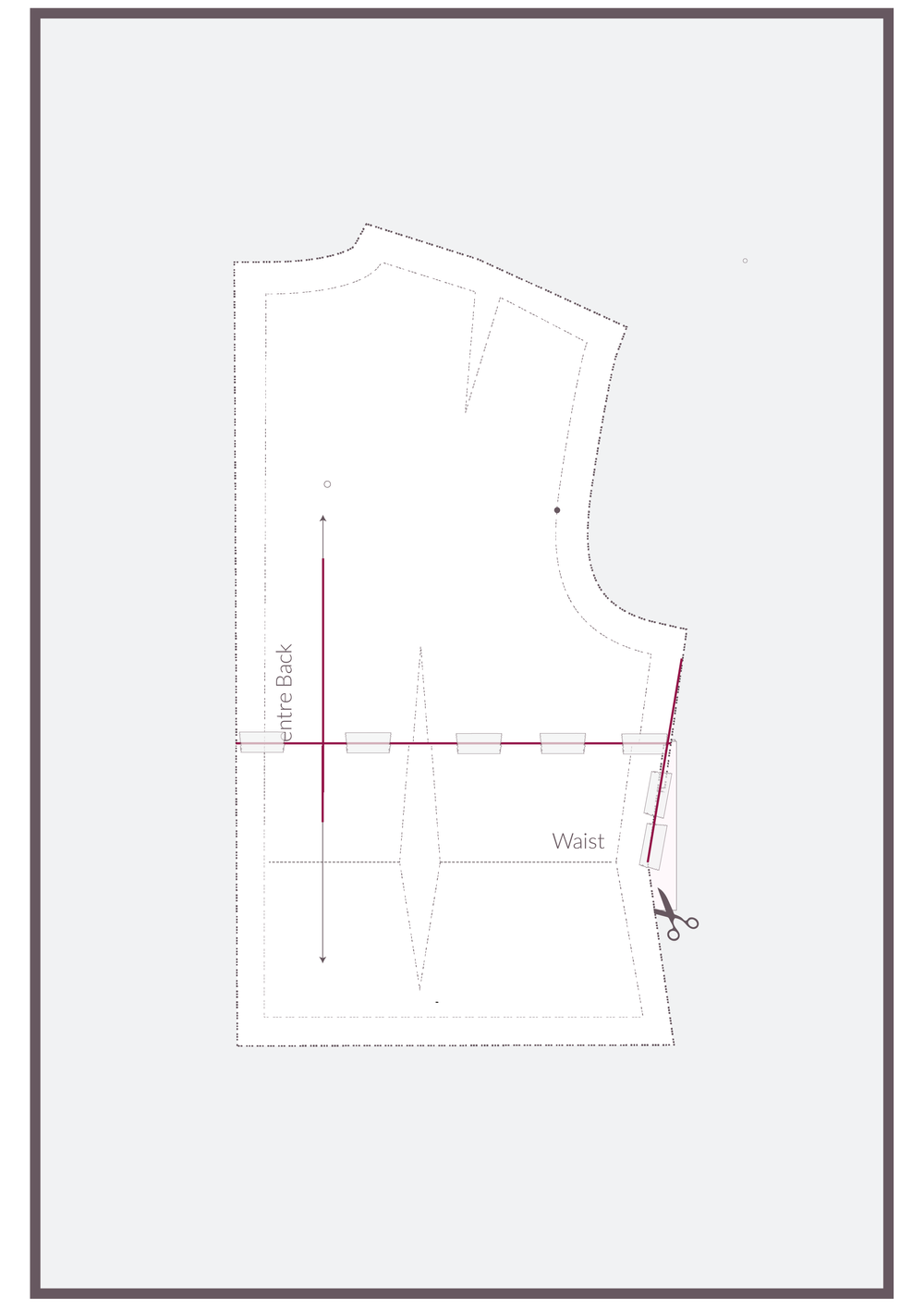 A step by step guide on how to shorten a sewing pattern — To Gather And ...