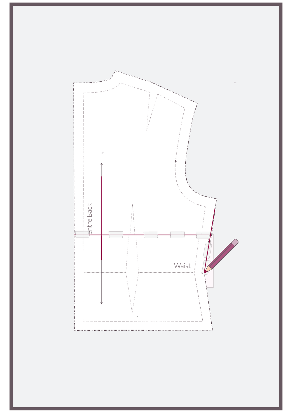 A step by step guide on how to shorten a sewing pattern — To Gather And ...