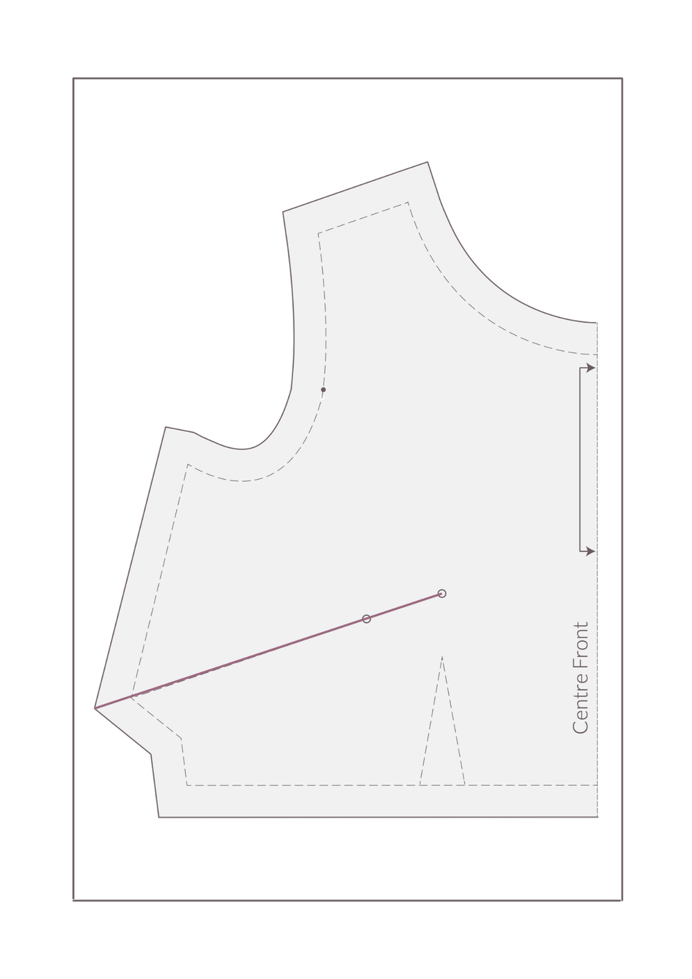 How To Make A Full Bust Adjustment — To Gather And Stitch