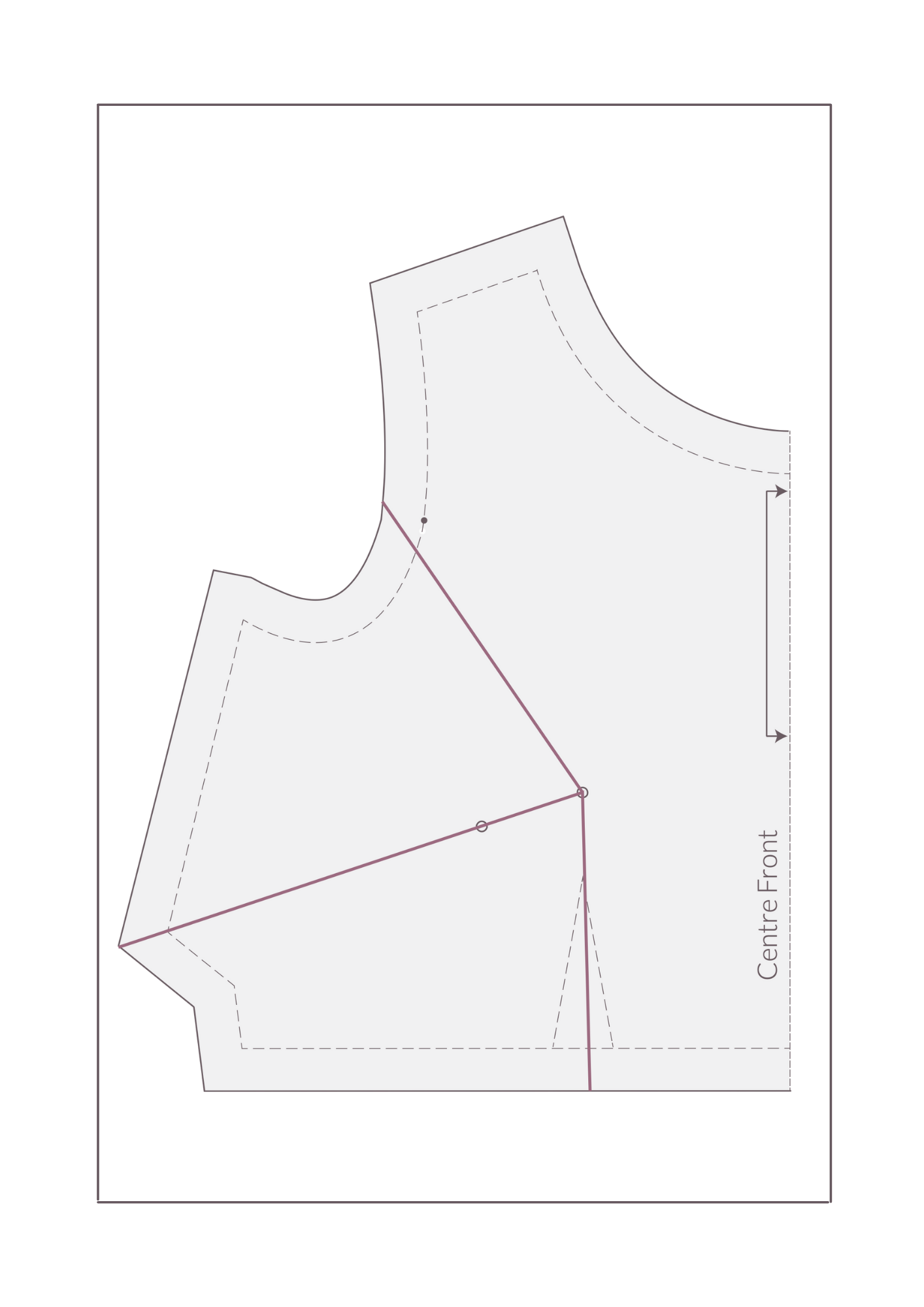 How To Make A Full Bust Adjustment — To Gather And Stitch