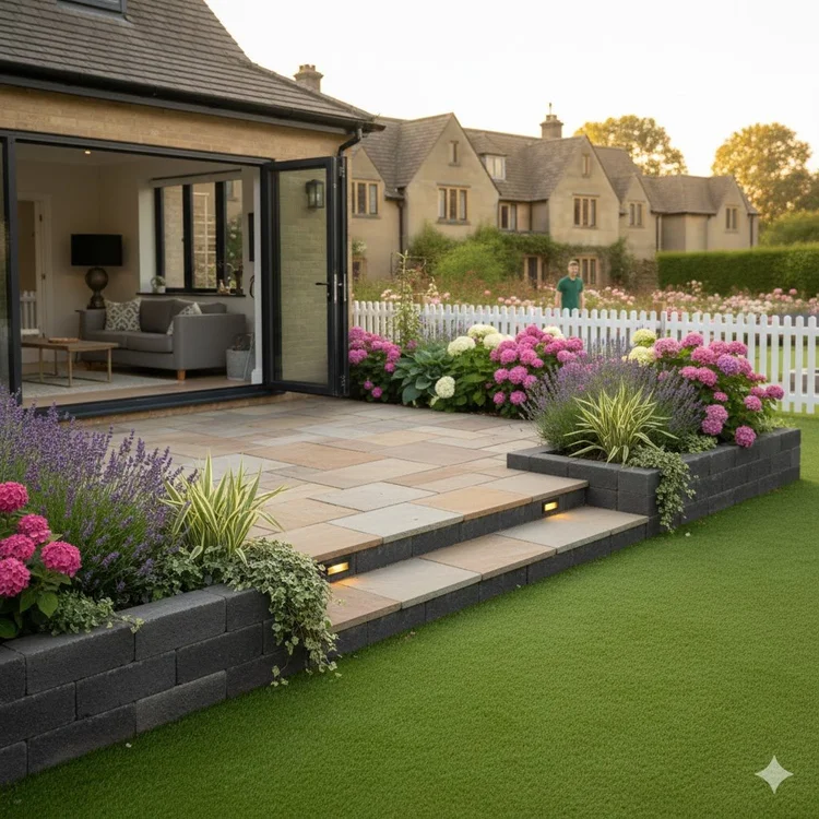 Landscape Design for Patio Doors