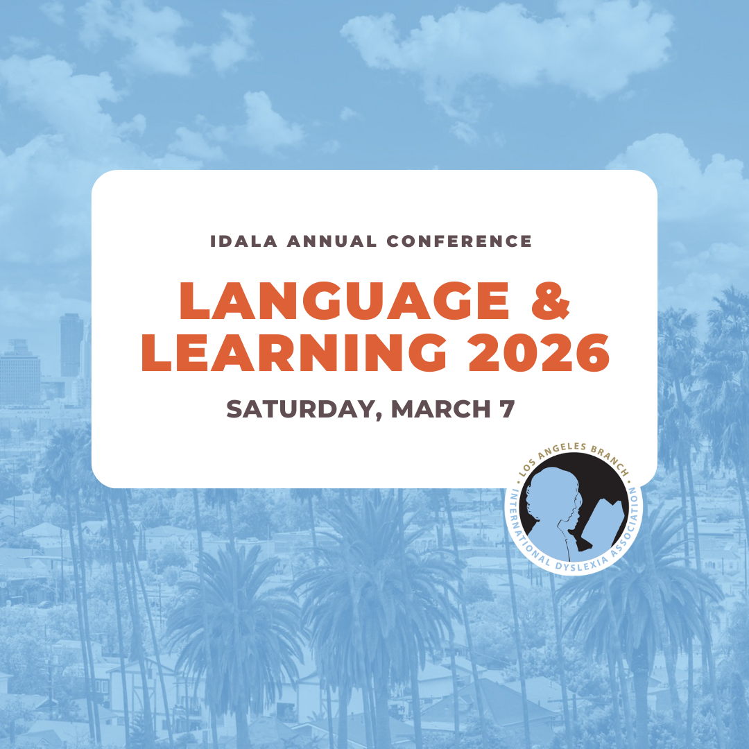 Annual Conference — International Dyslexia Association Los Angeles