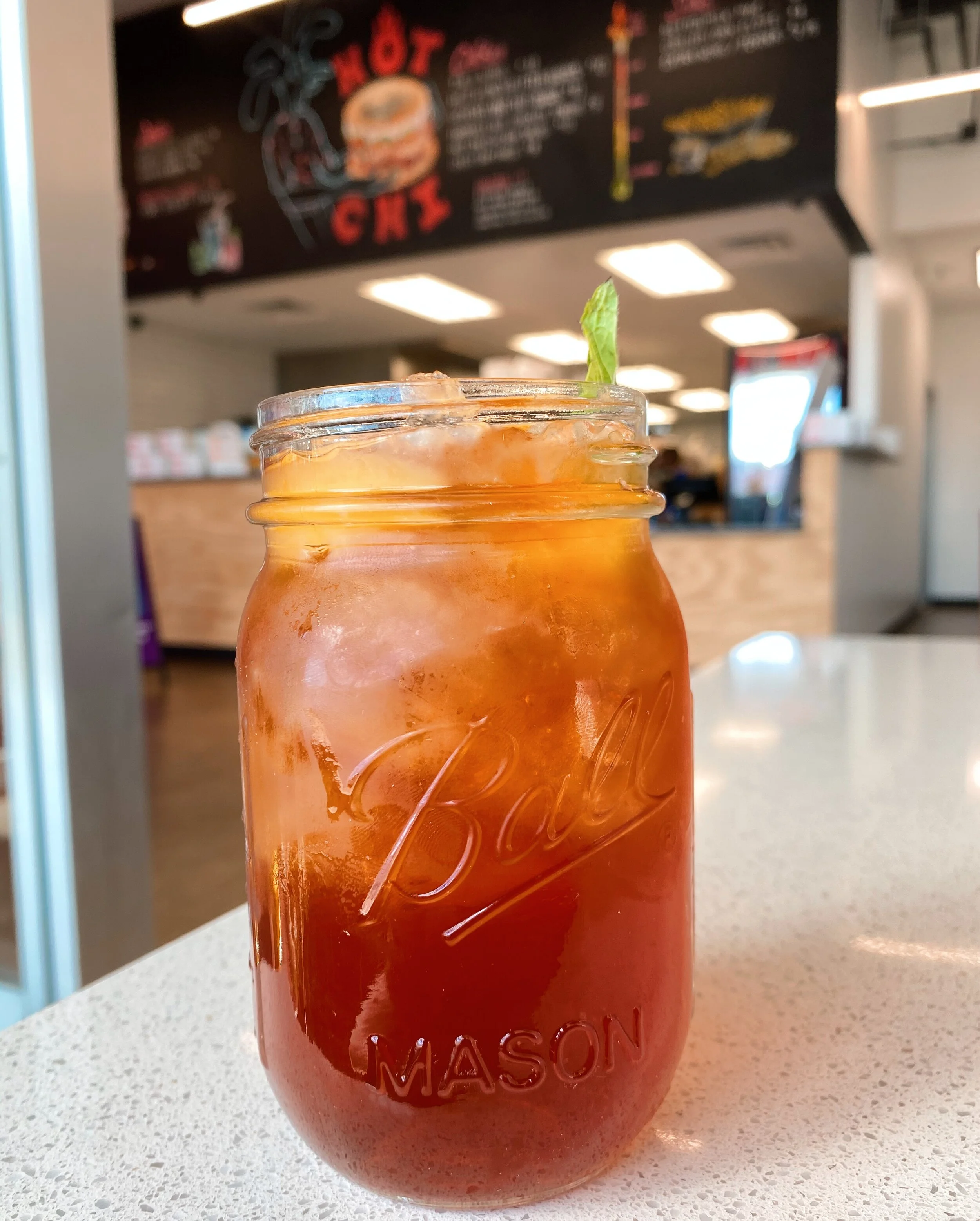 Menu 1 — hot chi chicken & cones