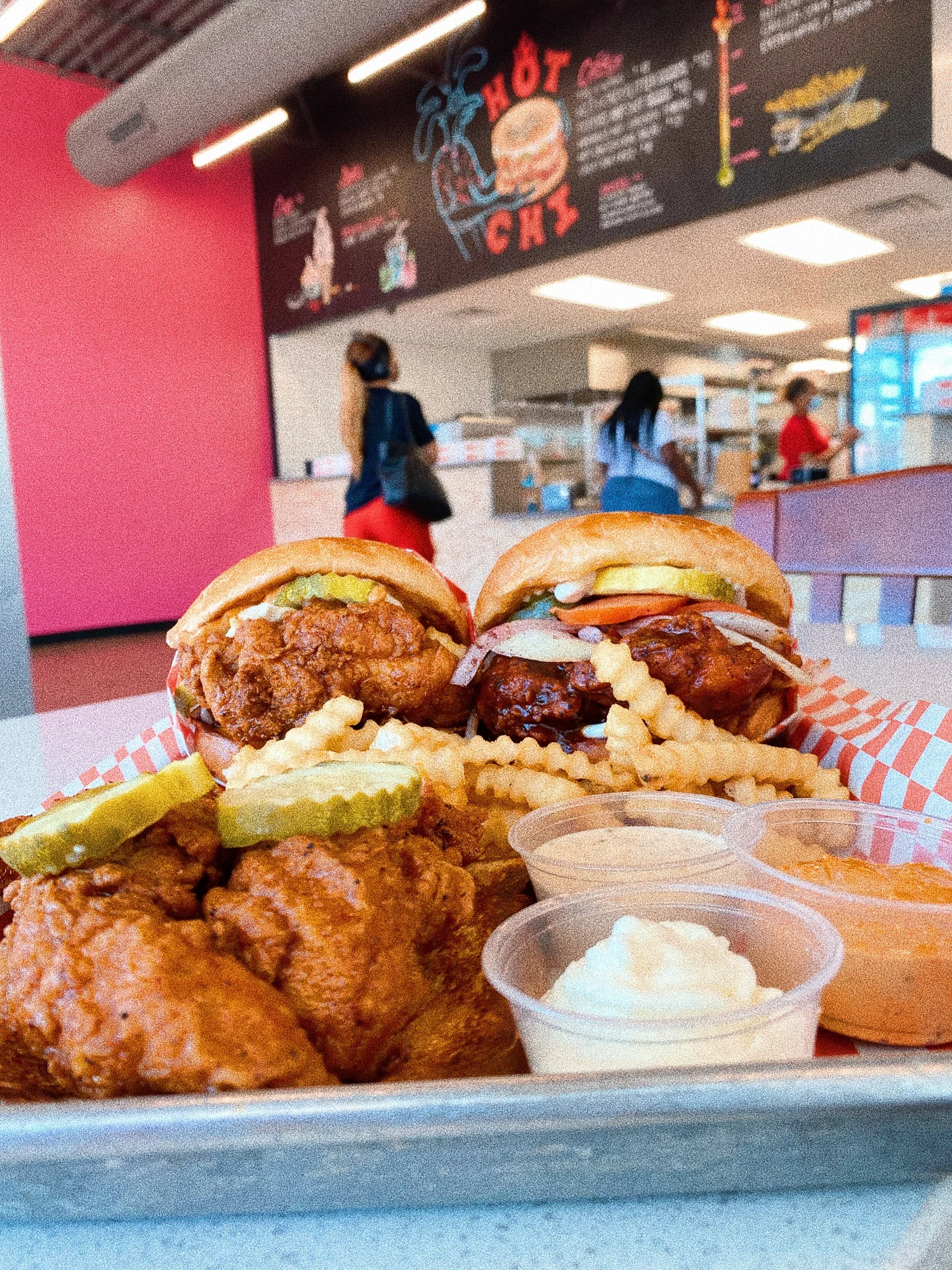 hot chi chicken & cones