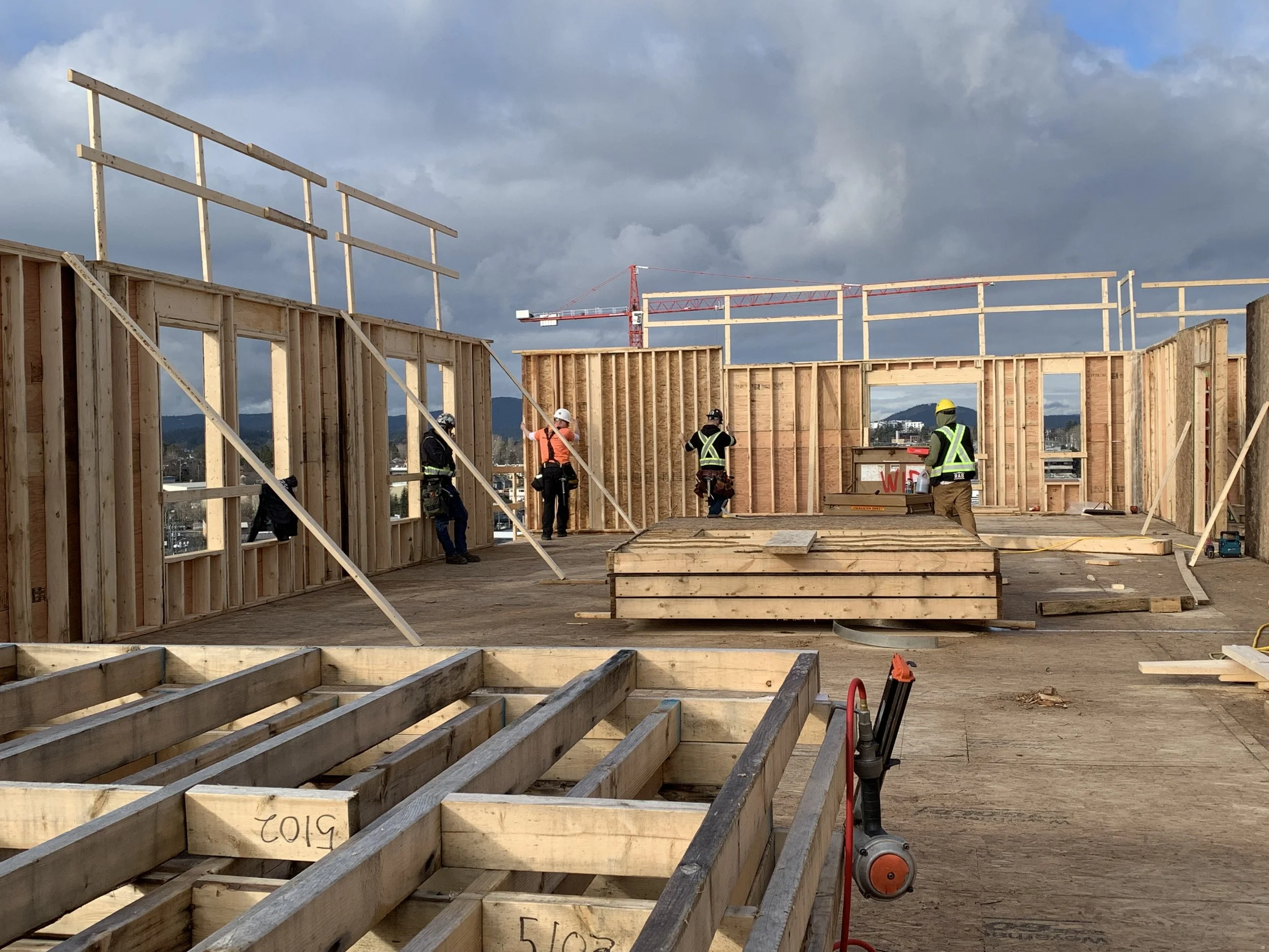 Wood Framing Supply and Install — Ron Anderson & Sons Ltd.