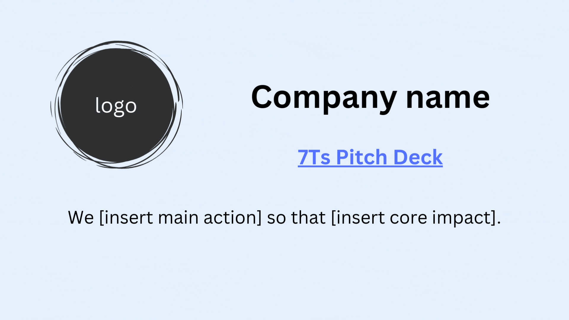7Ts Pitch Deck — A founders forum for success