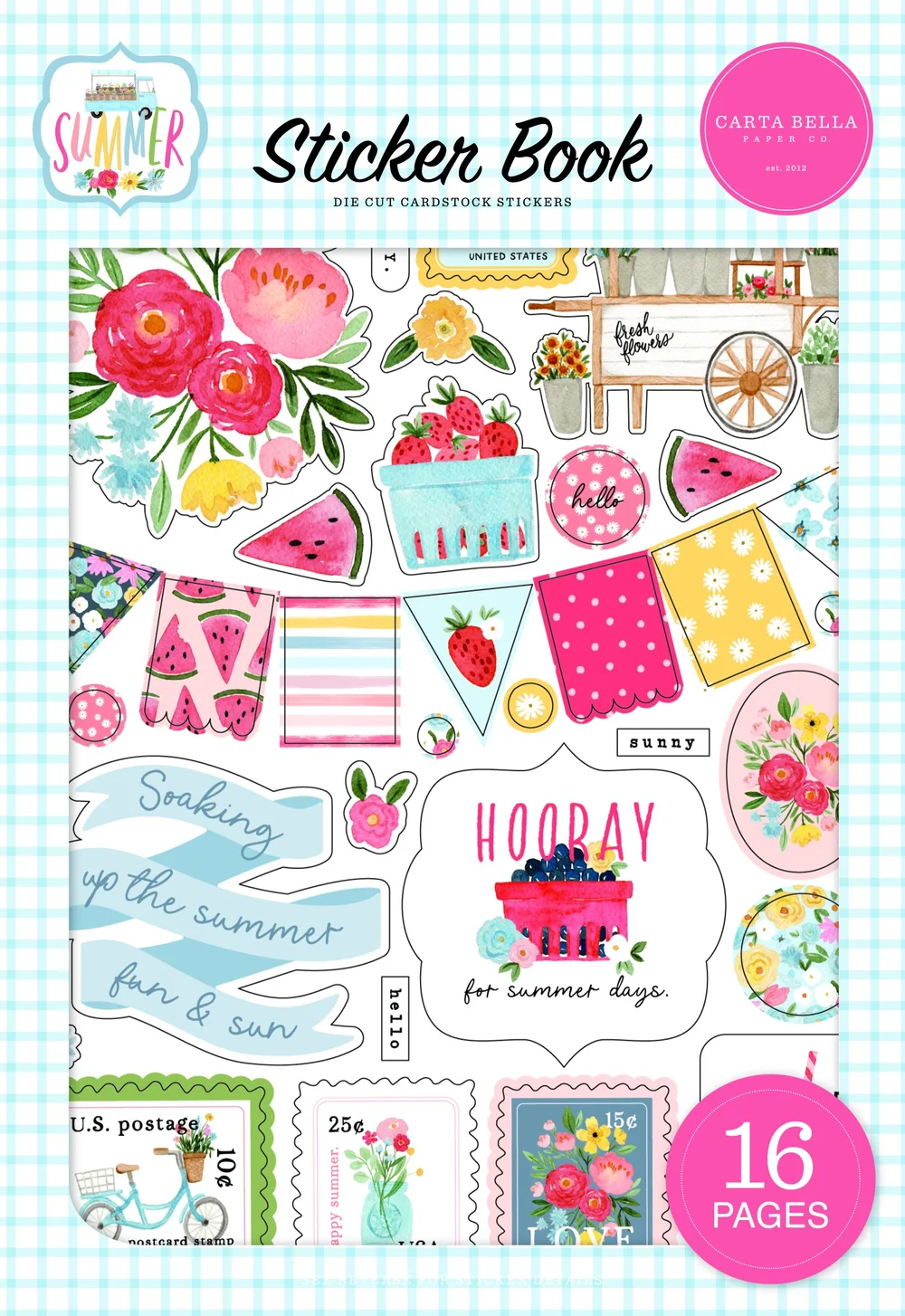 Flower Garden Sticker Book — Moore Decal & Decor