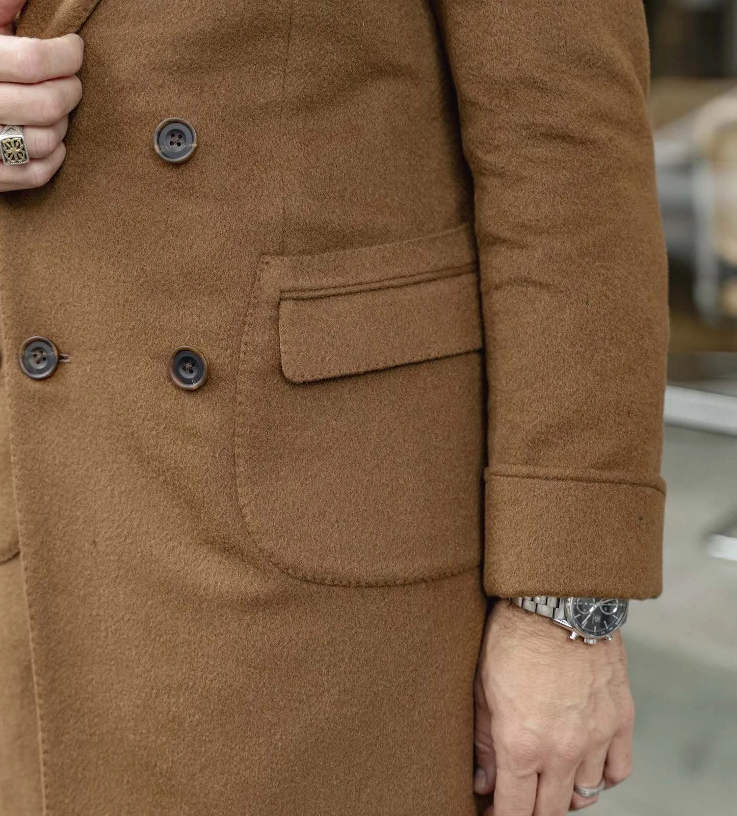 Introducing Our Latest Winter Creation: The Pure Cashmere Overcoat ...