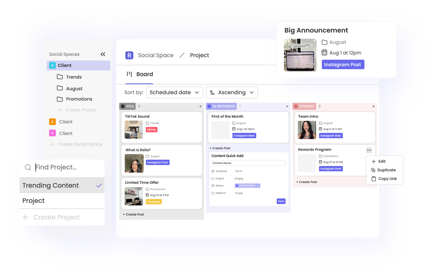 Rella | The easiest way to collaborate on content