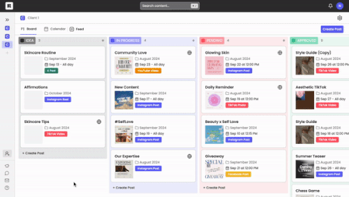 Monitor Content Statuses with Kanban Boards — Rella