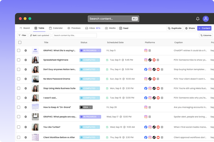 Centralize Batch Content Management — Rella