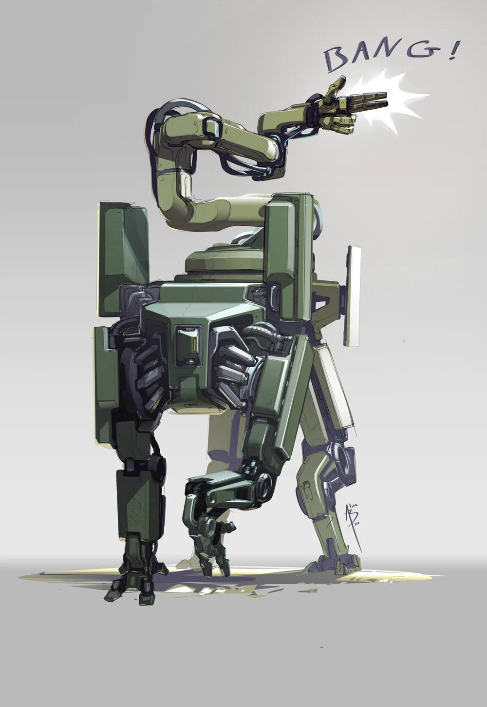 Robots & Mechs — Mechanized Monsters