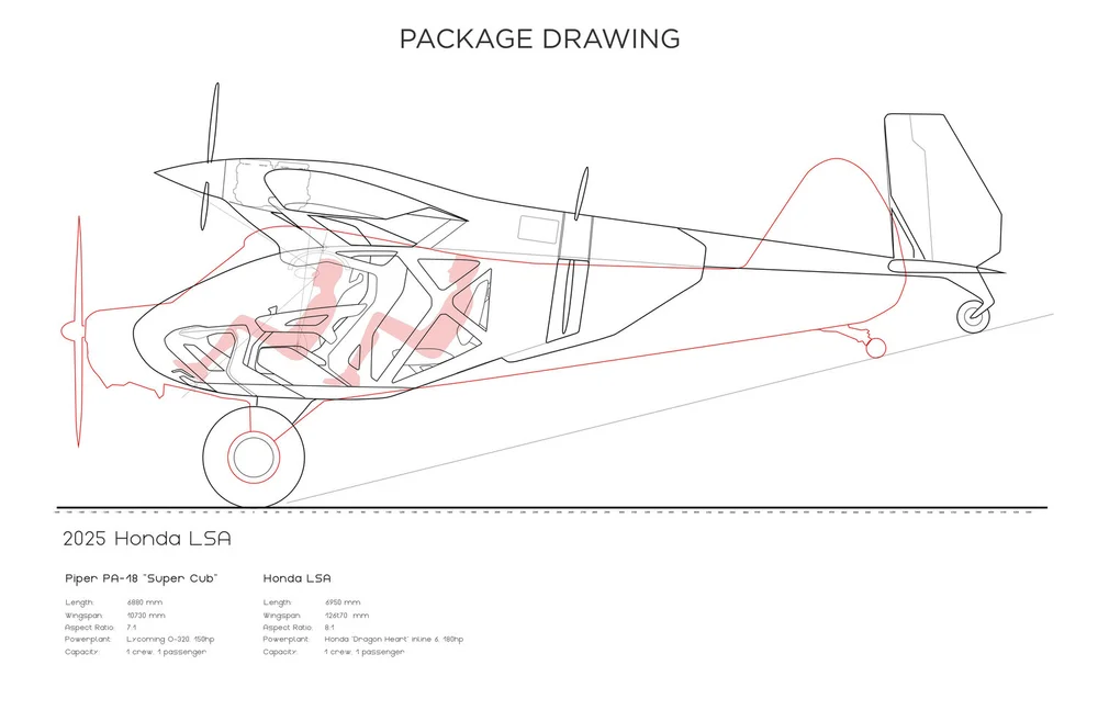 Honda Plane — Mechanized Monsters