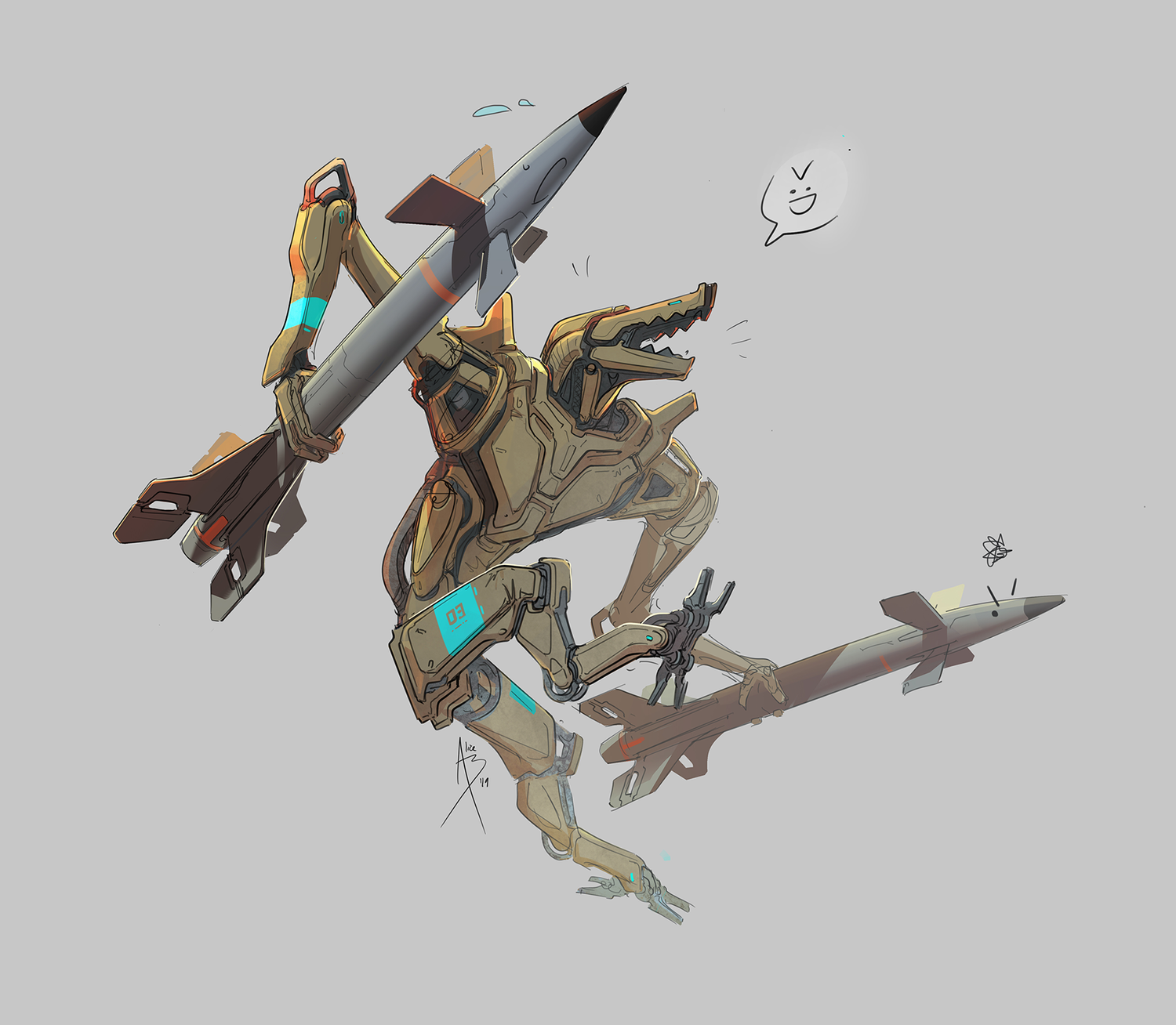 Robots & Mechs — Mechanized Monsters